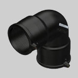 4" IPS Electrofusion 90 Elbow w/4mm PIN – Poly Pipe Solutions