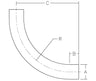2" IPS HDPE 3408/4710 SDR 11 90 Sweep – Poly Pipe Solutions