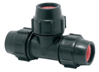 1-1/4" IPS Compression Tee – Poly Pipe Solutions